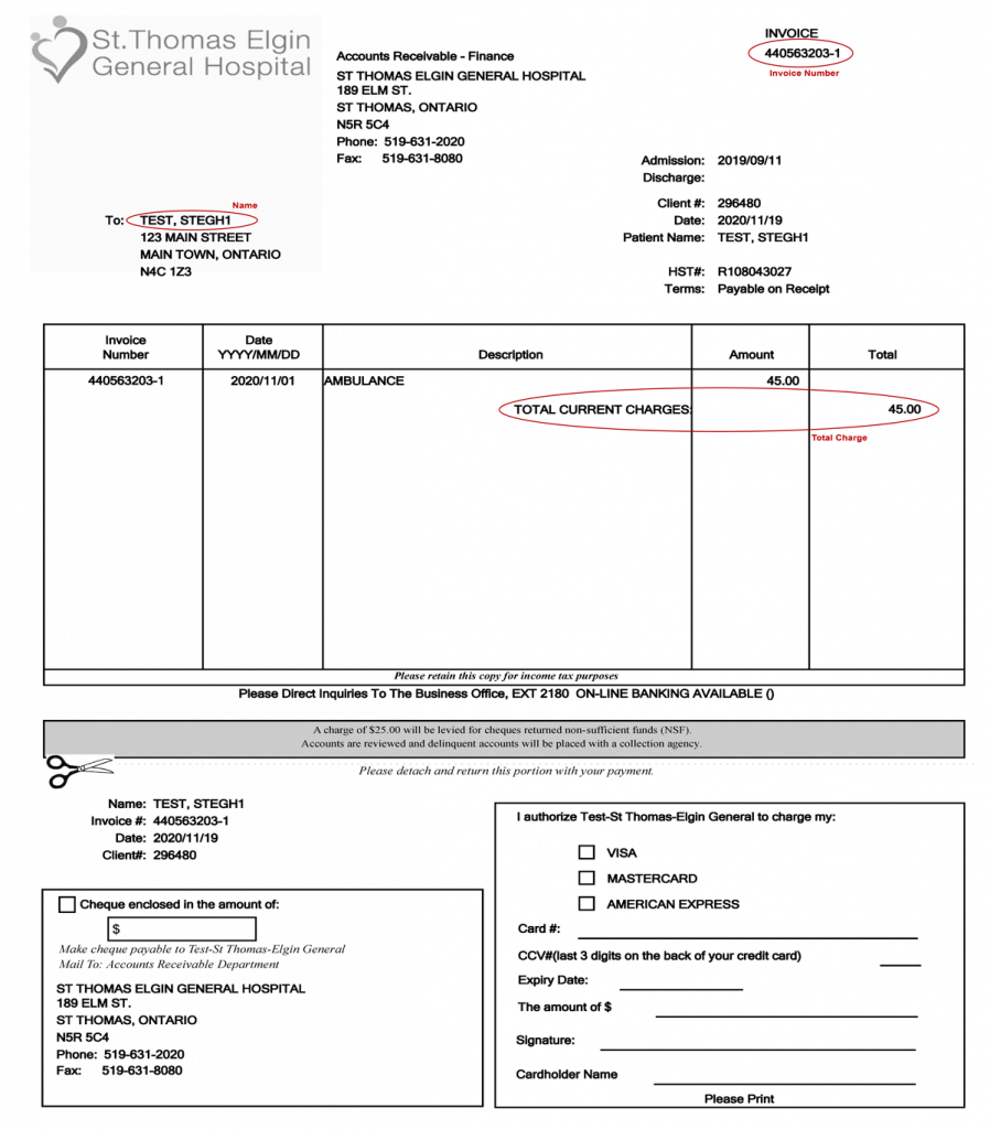 Pay a Bill – St. Thomas Elgin General Hospital